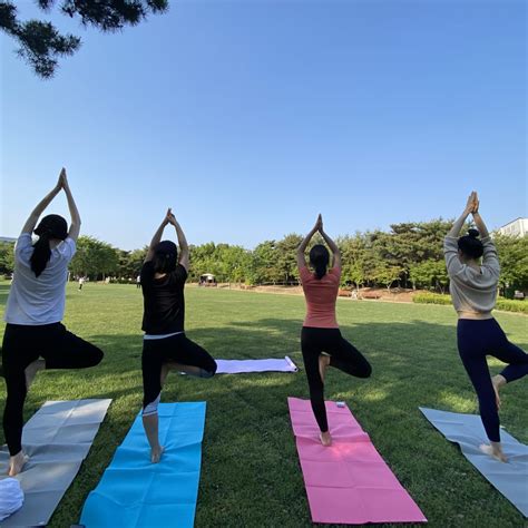 프립frip 양재숲 야외 요가and필라테스 매주 주말 힐링하기