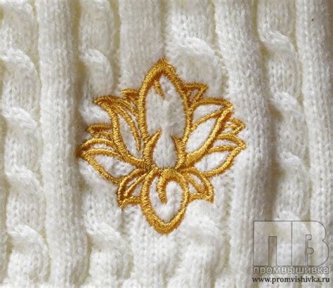 Вышивка по вязаному Как вышивать по вязаному полотну и на вязанных изделиях Стрелки Вязание