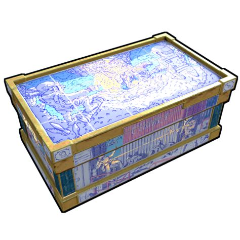 Rust Skins Porcelain Large Wood Box 166