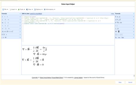 Joplin Plugins Katex Input Helper