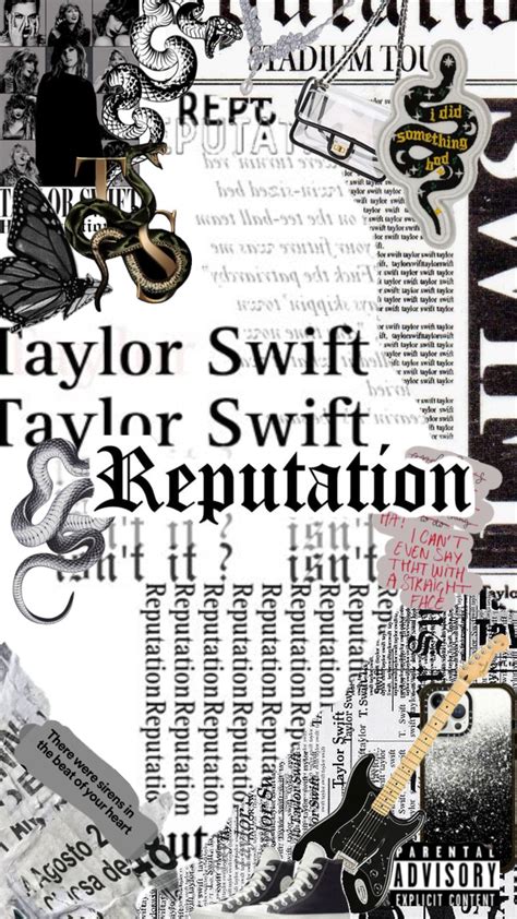 Taylor Swift Reputation Album Cover