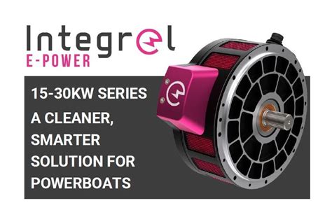 Integrel E Power For Boats So Pac Marine I Marine Equipment Distributor