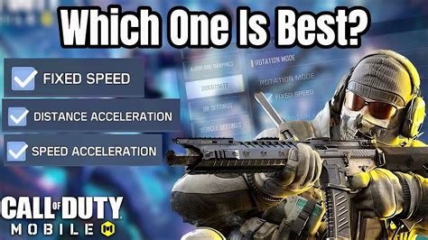 Which One Is Best Fixed Speed Vs Distance Accelration Vs Speed Acceleration In Call Of Duty
