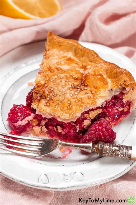 Homemade Raspberry Pie {6 Ingredients Video} Key To My Lime