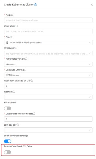 Cloudstack Csi Driver — Apache Cloudstack 42200 Documentation
