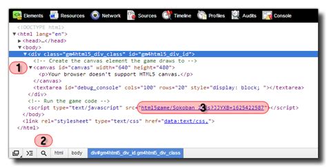 Html5 Debugging Your Game In The Browser Gamemaker Help Centre