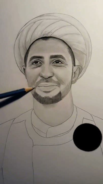 رسم الشيخ علي المياحي Youtube