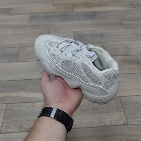 Бежевые мужские и подростковые кроссовки Адидас Изи 500 | Adidas Yeezy ...