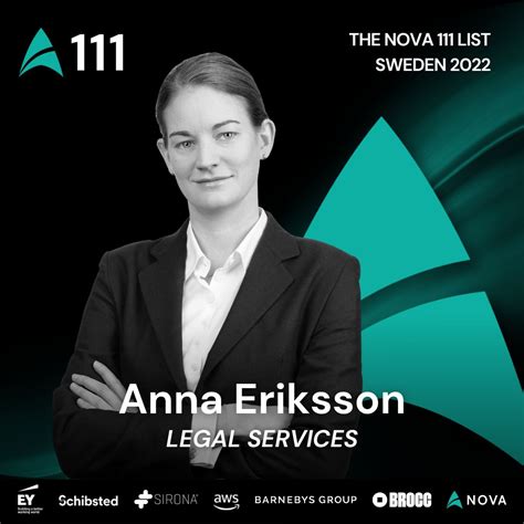 Linklaters Sweden On Linkedin Happy To Announce That Anna Eriksson Have Been Selected To The