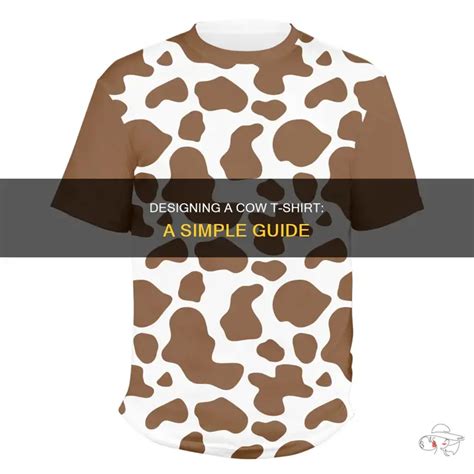 Designing A Cow T Shirt A Simple Guide Shunvogue