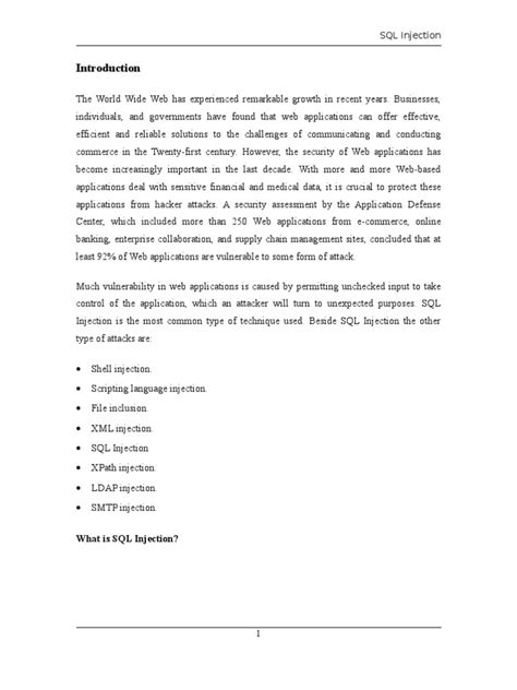 sql injection pdf microsoft sql server databases