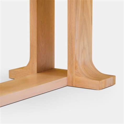 Light Oak Wood Dining Table Rotsen Furniture