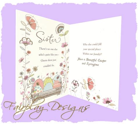 Second Life Marketplace ~fda~ There Is No One Else Sister Easter Card~