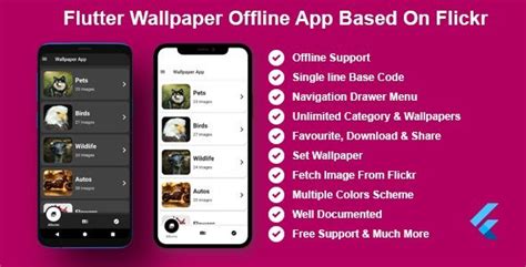 Mt Wallpaper Flutter Full Applications Code Market