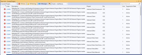 Compiling Intersect Problem Development Questions Ascension Game Dev