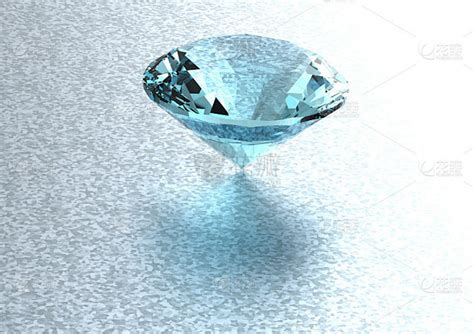 3 D渲染钻石。珠宝宝石