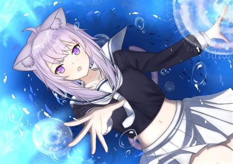 Nekomata Okayu Wallpapers Wallpaper Cave