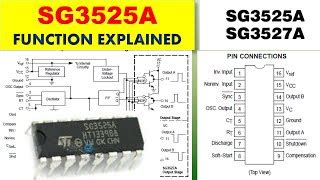 SG3525A PWM Controller Pinout Equivalent And Datasheet