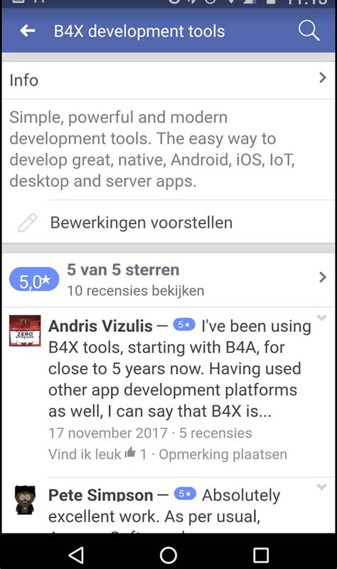 Opening Wrong Facebook Page In Nativeapp B4x Programming Forum