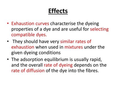 Dyeing Kinetics Diffusion Pore Model Free Volume Model Pptx