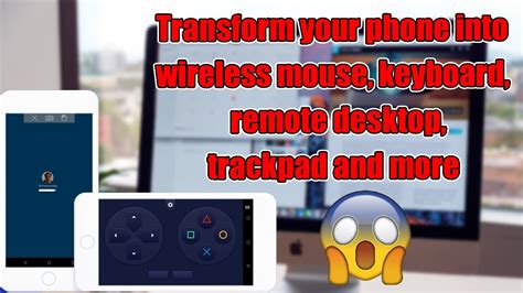 How To Use Android Phone As Keyboard Mouse Gamepad YouTube