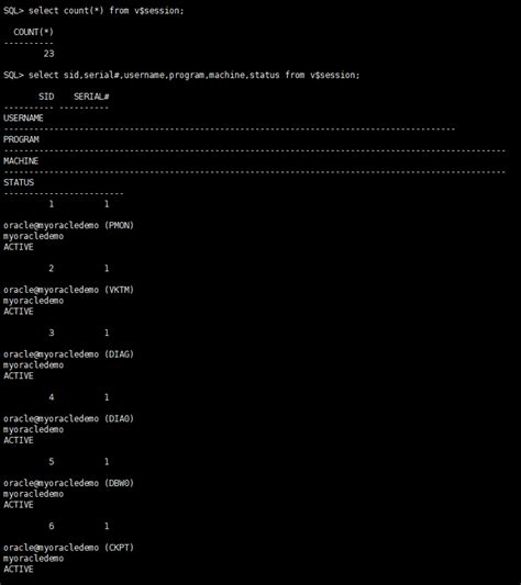 oracle 11g常用运维命令总结 oracle日常运维操作总结 csdn博客