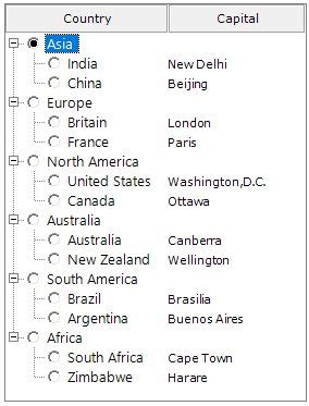 TreeNodeAdv Features In WinForms MultiColumn TreeView Syncfusion