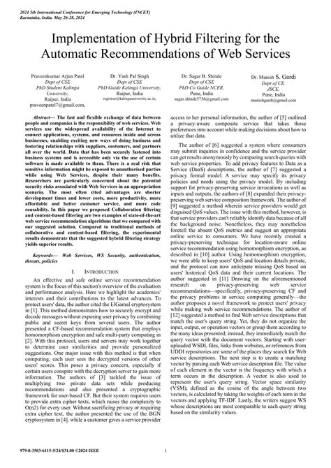 Pdf Implementation Of Hybrid Filtering For The Automatic