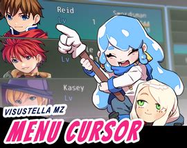 Visustellamz Updated Menu Cursor Plugin For Rpg Maker Mz Itch Io