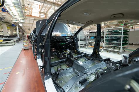 자동화된 자동차 조립 라인 자동차 산업의 공장 차체 라인 사진 Unsplash의 무늬 이미지