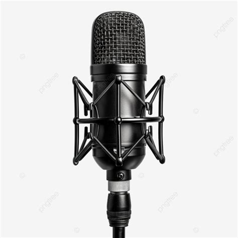 검은색 마이크 일러스트 마이크로폰 오디오 팟캐스트 Png 일러스트 및 이미지 에 대한 무료 다운로드 Pngtree
