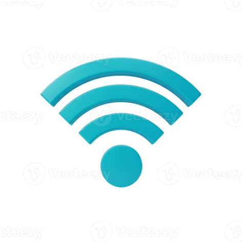 Wifi Signal Strength Indicator Digital Communication Graphic Design Modern Technology Flat View