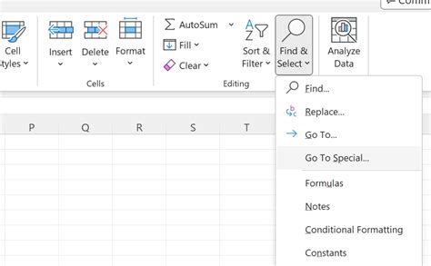 how to fill blank cells in excel step by step example