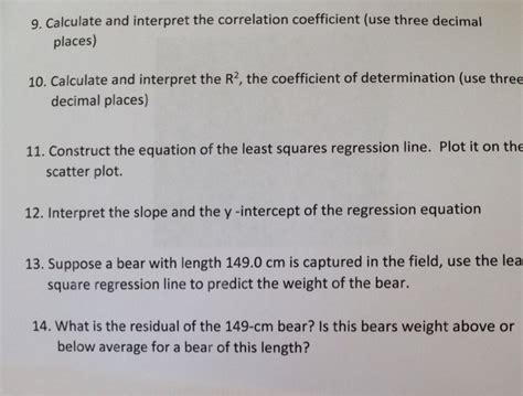 Solved Calculate And Interpret The Correlation Chegg