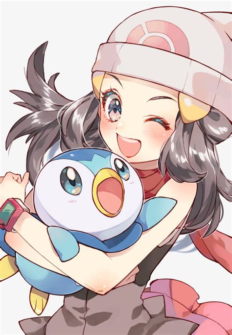 Dawn And Piplup Pokemon And 1 More Drawn By Sasairebun Danbooru