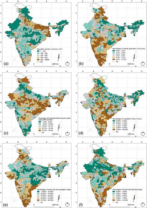 geospatial analysis of the independent variables a population