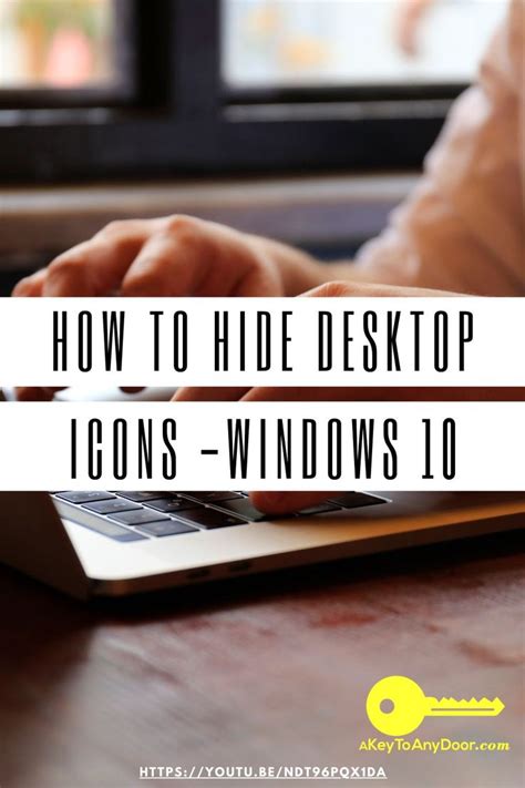 how to hide desktop icons windows 10