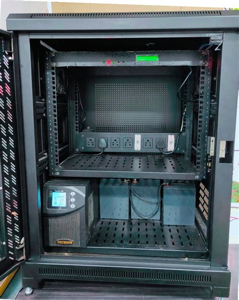 Black Mild Steel Smart Rack Storage Capacity 4u To 18u At Best Price