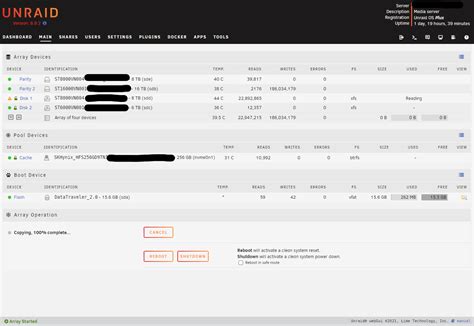 problems after performing parity swap general support unraid