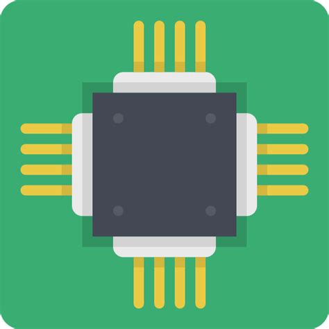 Microchip Free Arrows Icons