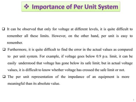 Unit Per Unit System Pptx Technology Computing