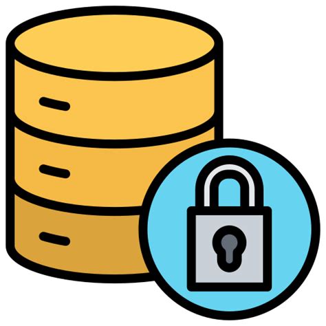 Database Free Security Icons