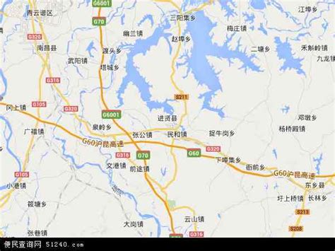 进贤县地图 进贤县卫星地图 进贤县高清航拍地图 便民查询网地图