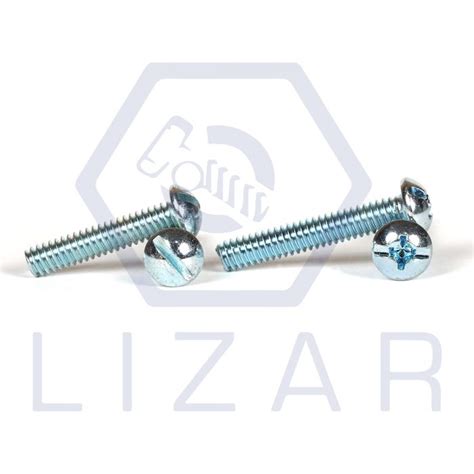 Tornillo Estufa Cabeza Gota Ranurada O Combi Galvanizado Tornillos Lizar