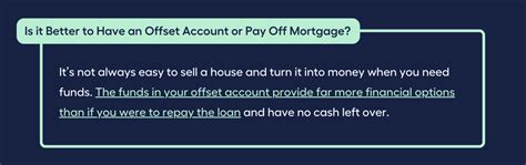 The Benefits Of A Mortgage Offset Account My Money Sorted