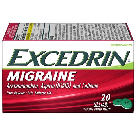 Migraine Gel Tablets 0 09 Pound