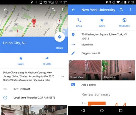 Google Maps For Android Updated Now Offers Tips About Your Destination