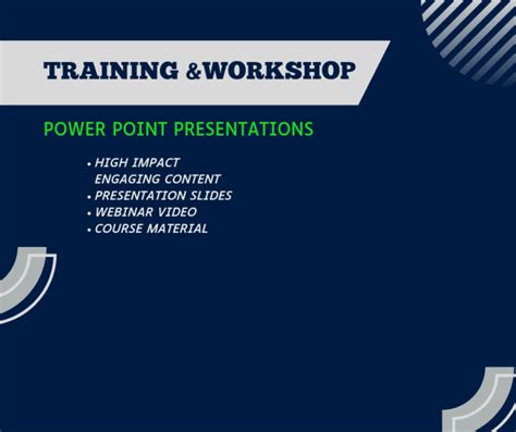 Design Powerpoint Presentation For Elearning Workshop And Online Training Course By Zamal