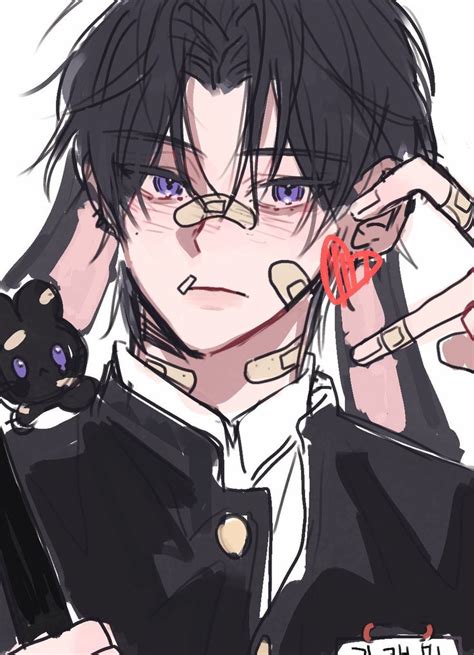 뀨 On X 캐릭터 일러스트 귀여운 그림 사람 그리기