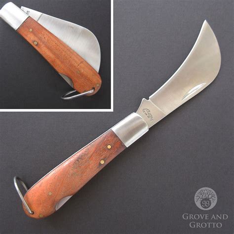 Folding Boline With Wood Handle Grove And Grotto